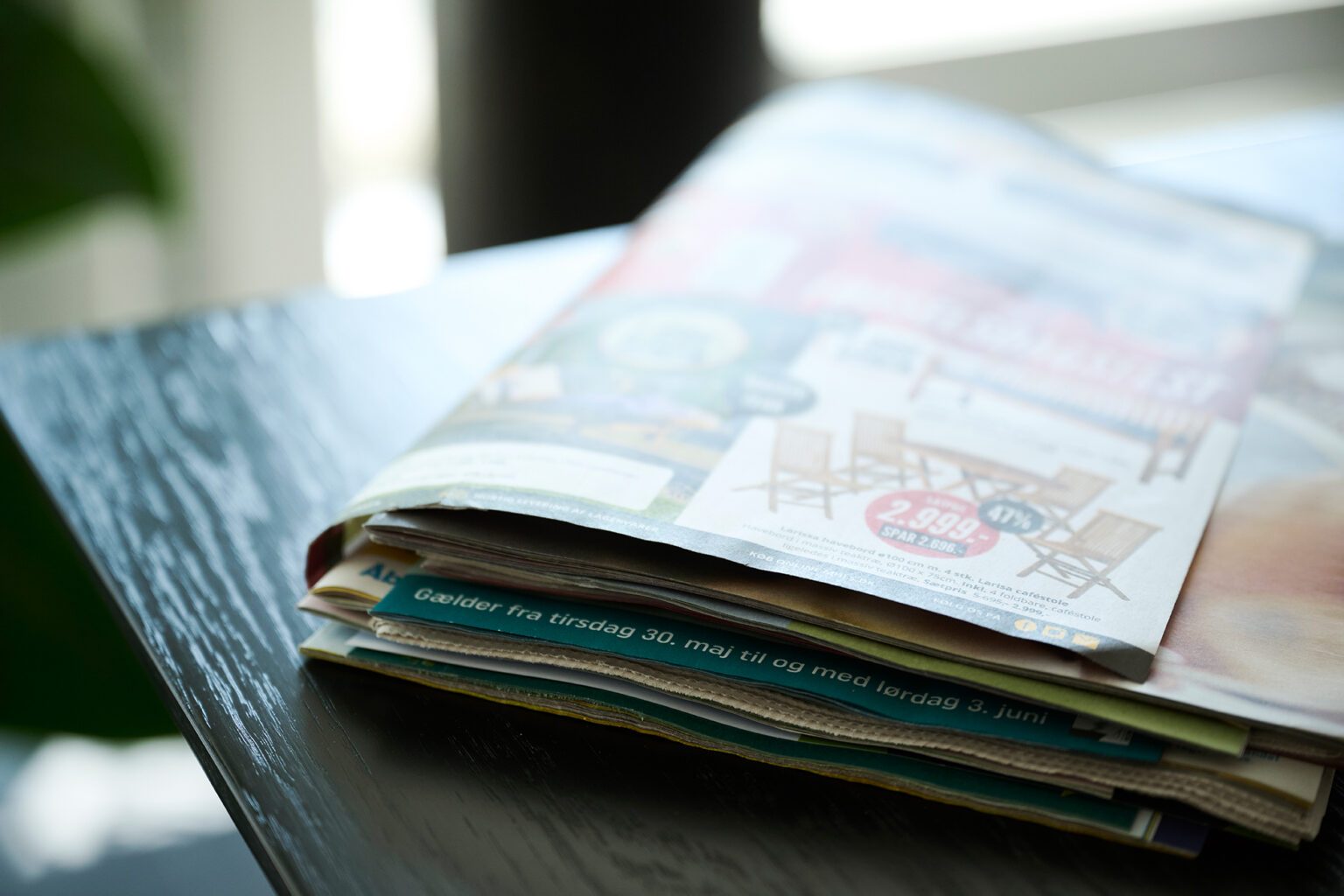 Tilmeld reklamer igen | Få reklamer og ugeaviser i postkassen